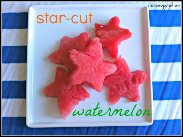Star-Cut Watermelon | Chicken Nugget Girl